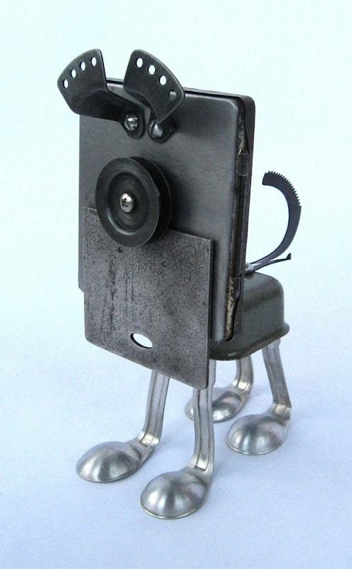 Brian Marshall’s Sculptures out of Scrap Materials | Amusing Planet